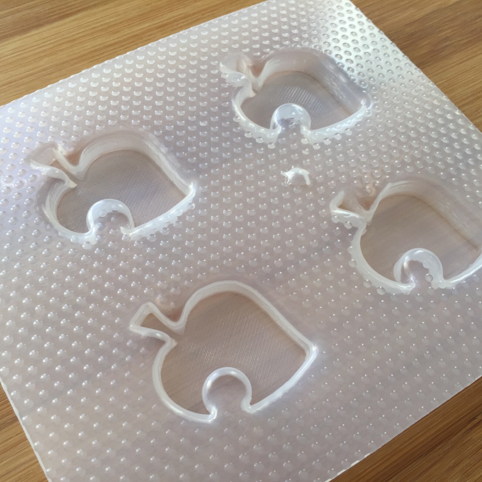 Bitten Leaf Plastic Mold Choose From 2 Sizes Resin Mold | Etsy