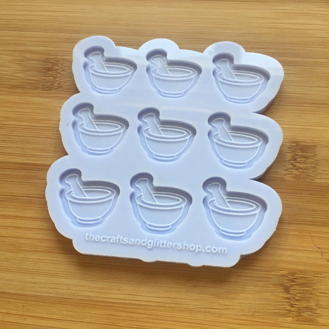 Pestle & Mortar Silicone Mold, Food Safe Silicone Rubber Mould for ...