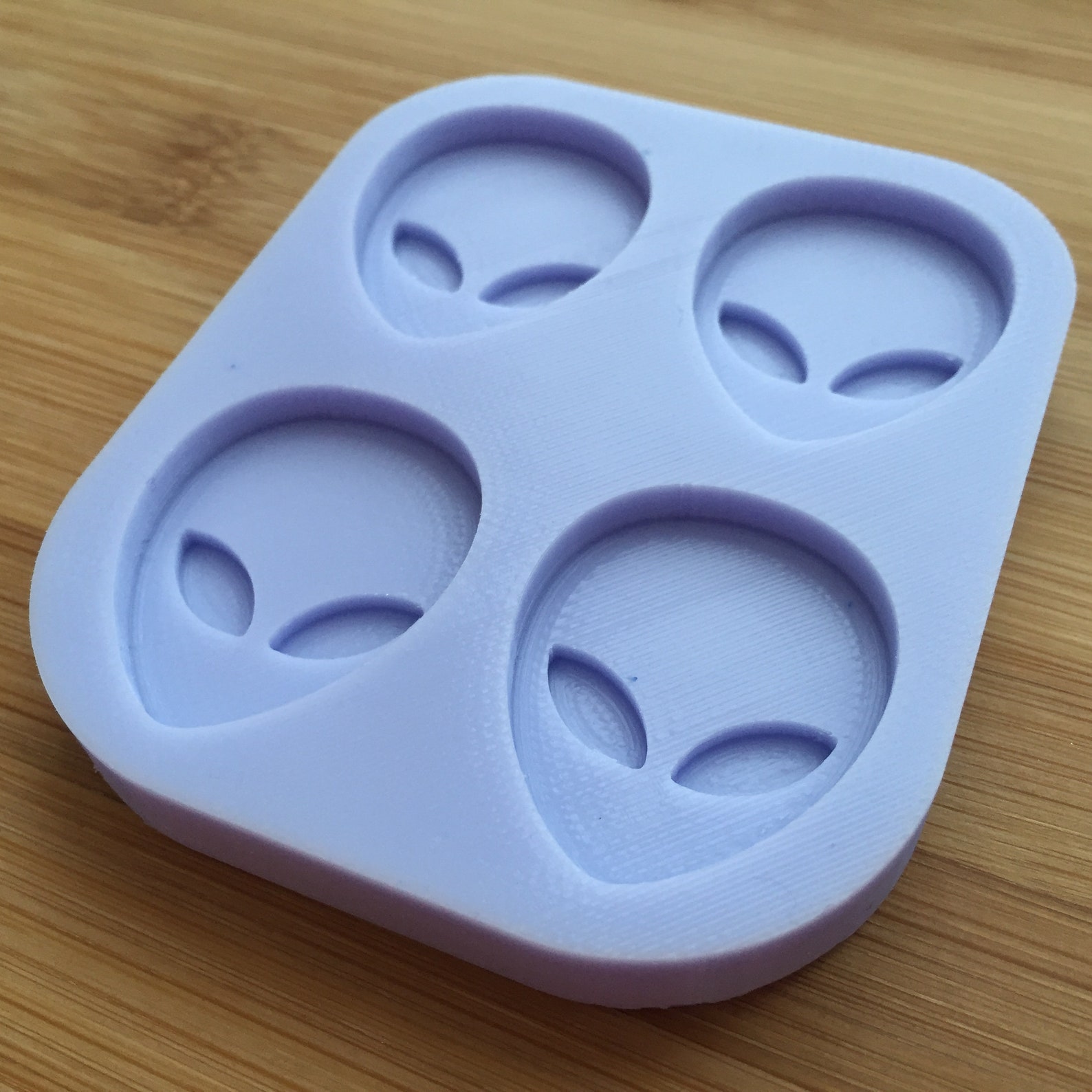 Alien Head Silicone Mold, Food Safe Silicone Rubber for Resin Polymer ...