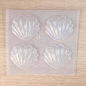 Large Bubble Seashell Resin Mold - Flexible Plastic Molds - Summer ...