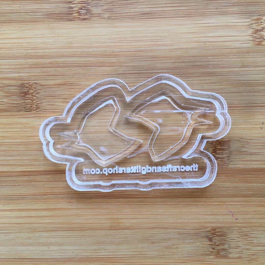 English Bull Terrier Head Acrylic Mold Blank for Silicone Mold Making ...