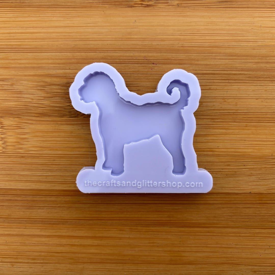 2 Inch Golden Doodle Silicone Mold - Etsy
