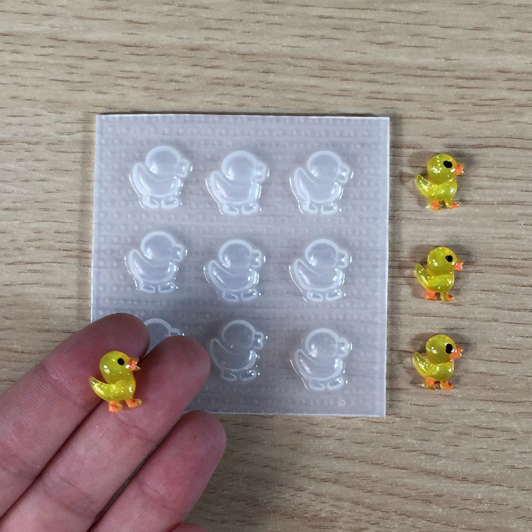 18mm Chick Plastic Mold Resin Molds, Uv Resin Mold, Fondant, Ice Cube ...