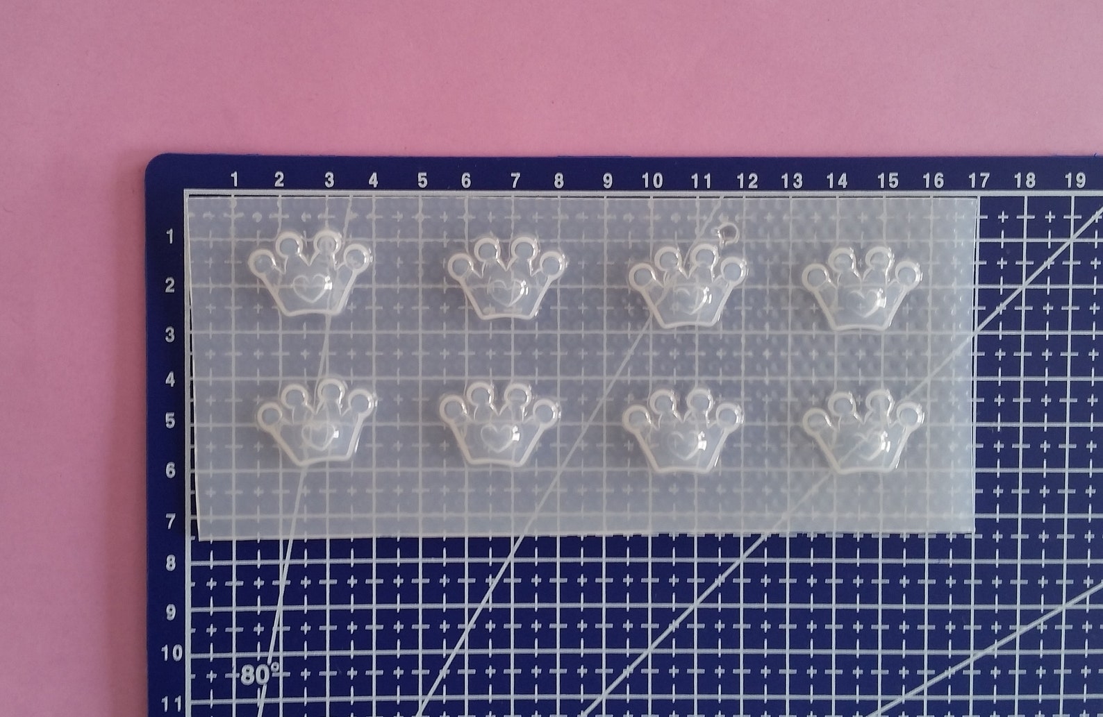 Small Crown Plastic Mold Resin Mould Uv Epoxy Casting - Etsy