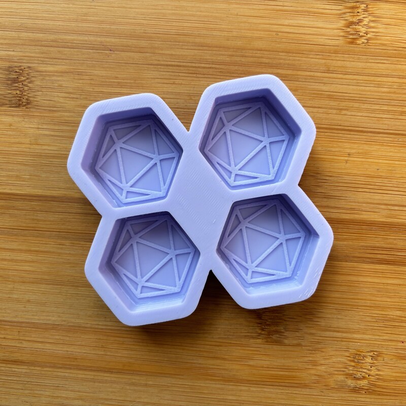 D20 Mold - Etsy