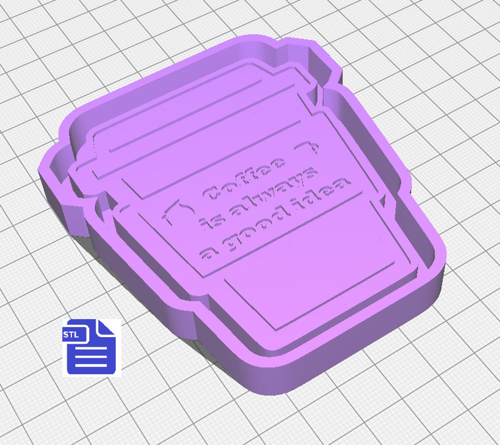 Coffee Cups Silicone Molds STL File for 3D Printing FILE - Etsy