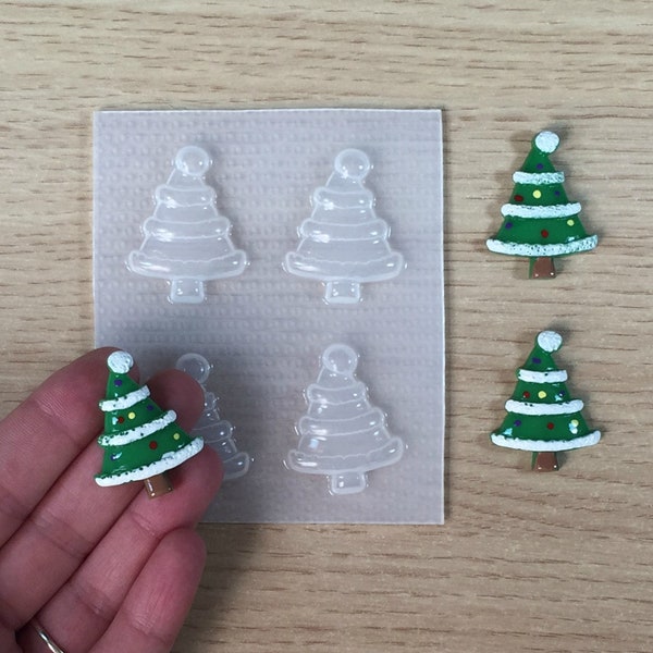 Christmas Resin Tree Topper Molds - Etsy