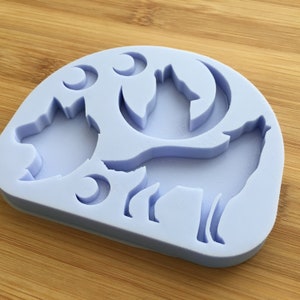 Wolf Silicone Mold, Food Safe Silicone Rubber Mould for Resin Polymer ...