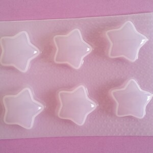 Small Bubble Star Resin Mold Flexible Plastic Resin Molds Stars Star ...