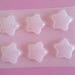 Small Bubble Star Resin Mold Flexible Plastic Resin Molds Stars Star ...