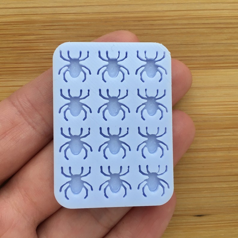 1cm or 2cm Spider Silicone Mold, Food Safe Silicone Rubber Mould for ...