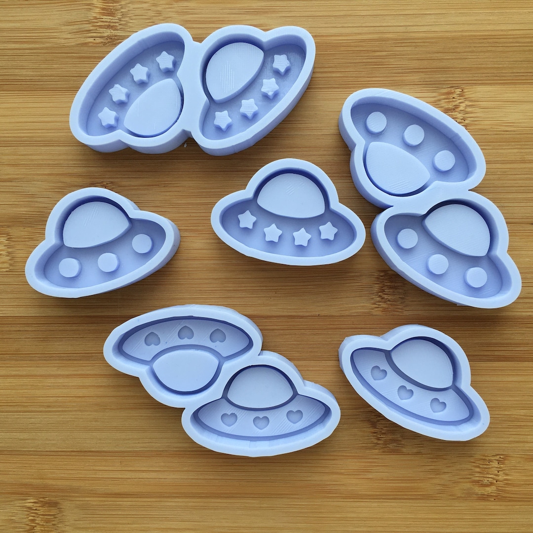 Spaceship Silicone Mold, Food Safe Silicone Rubber Mould for Resin ...