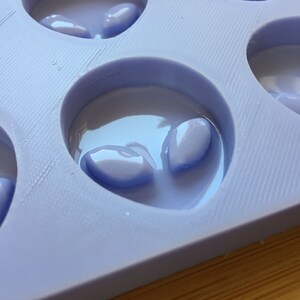 Small Alien Head Resin Mold UFO Jewelry Earrings Mold Flexible Silicone ...