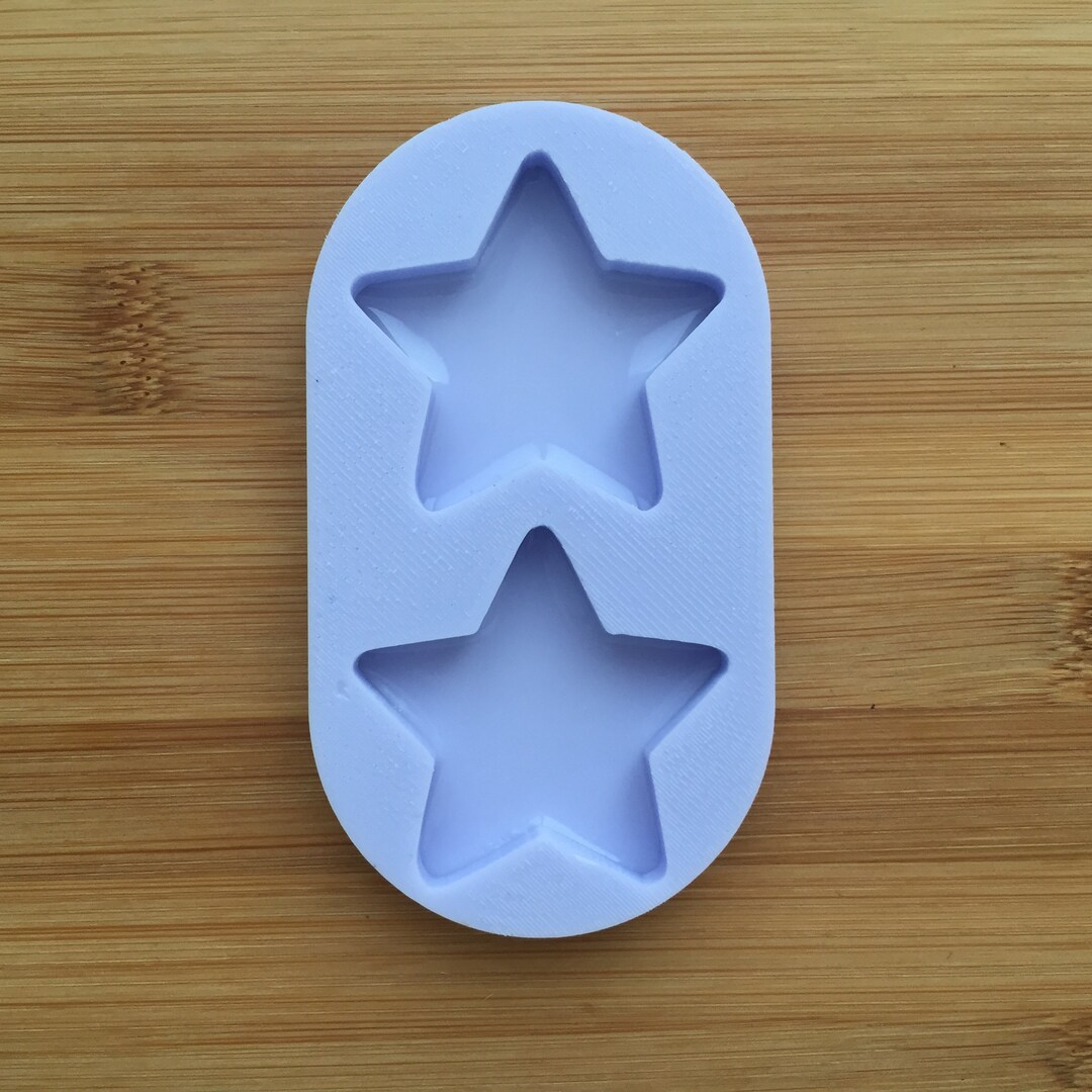1.5 Inch Star Silicone Mold, Food Safe Silicone Rubber for Resin ...