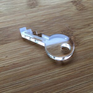 Key Clear Acrylic Shape, Various Sizes Available, Acrylic Blanks for ...