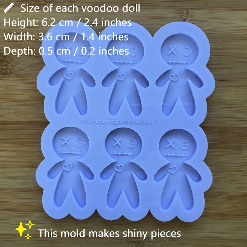 Voodoo Doll Silicone Mold - Etsy