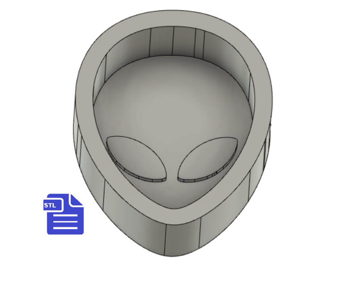 Alien STL File for 3D Printing FILE ONLY Alien Bath Bomb - Etsy