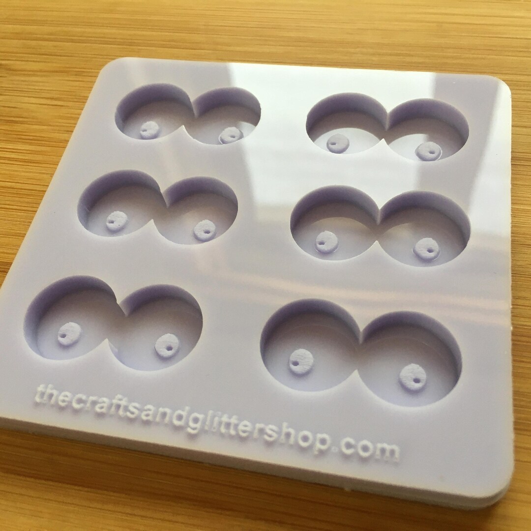 1.2 Inch Boobs Silicone Mold, Food Safe Silicone Rubber Mould for Resin ...