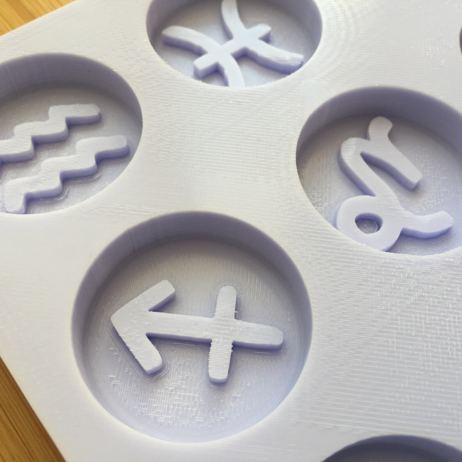 1.5 Inch Zodiac Signs Silicone Mold Food Safe Silicone Rubber - Etsy