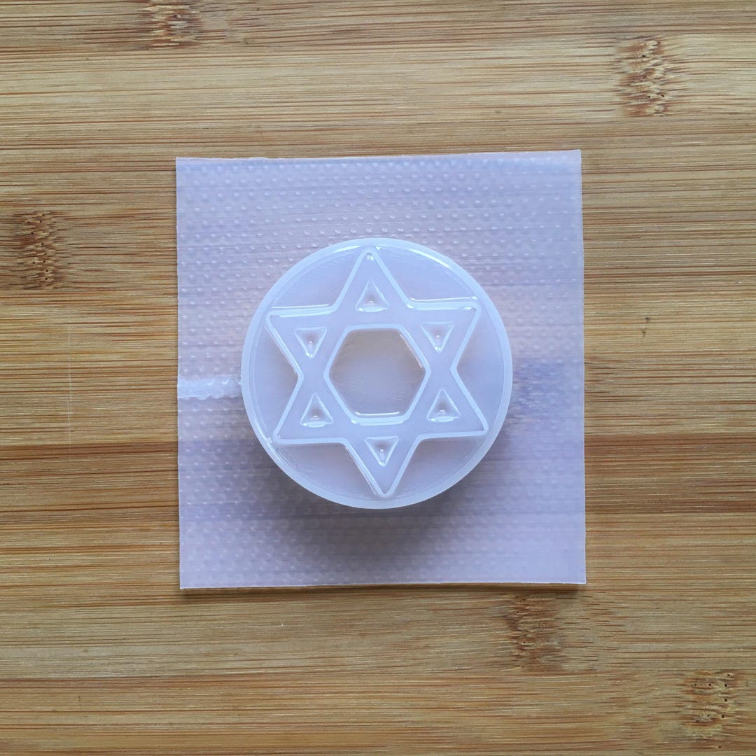 50 Ml Star of David Plastic Mold, Mold for UV Epoxy Resin Chocolate ...