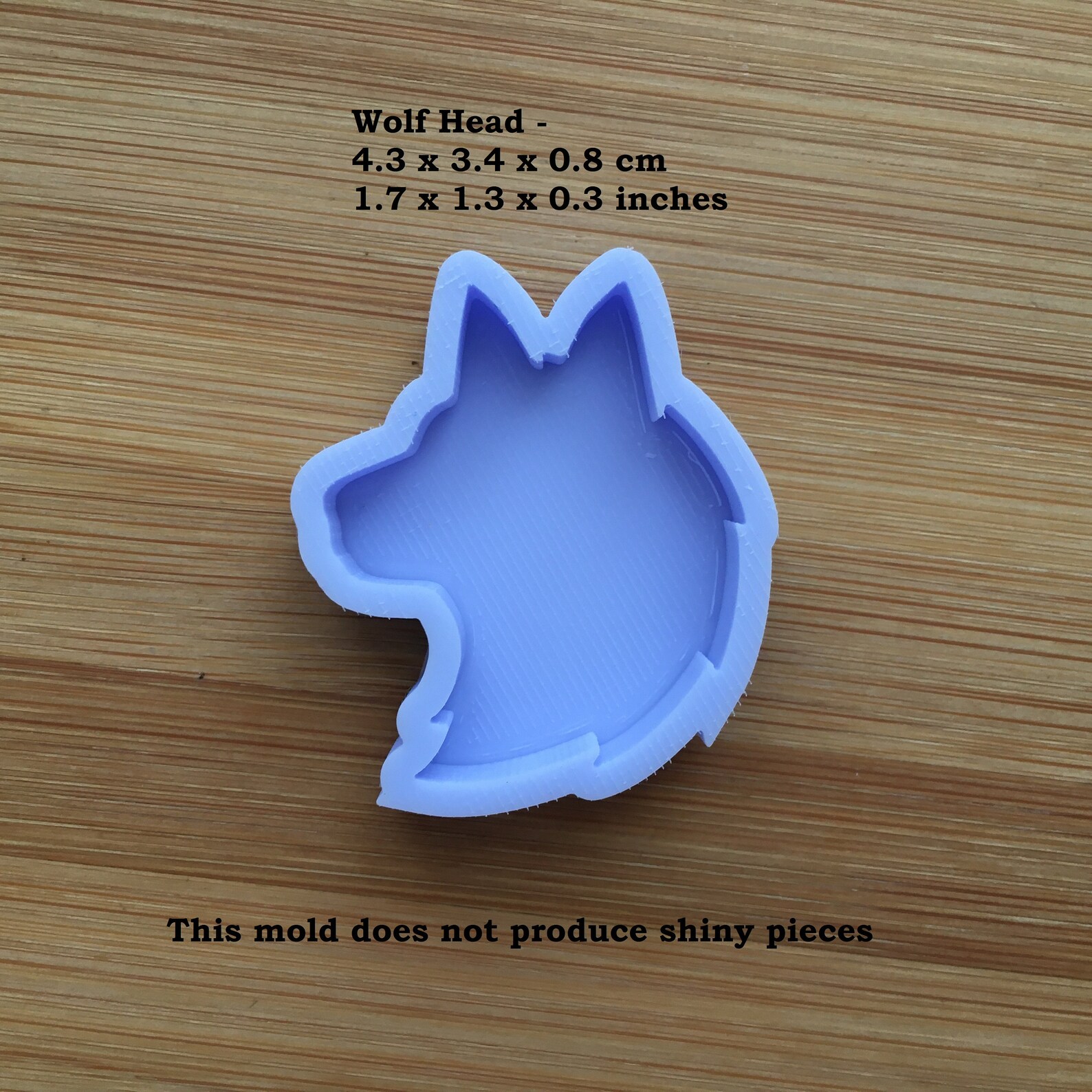 Wolf Silicone Mold, Food Safe Silicone Rubber Mould for Resin Polymer ...