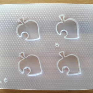 Bitten Leaf Plastic Mold Choose From 2 Sizes Resin Mold - Etsy