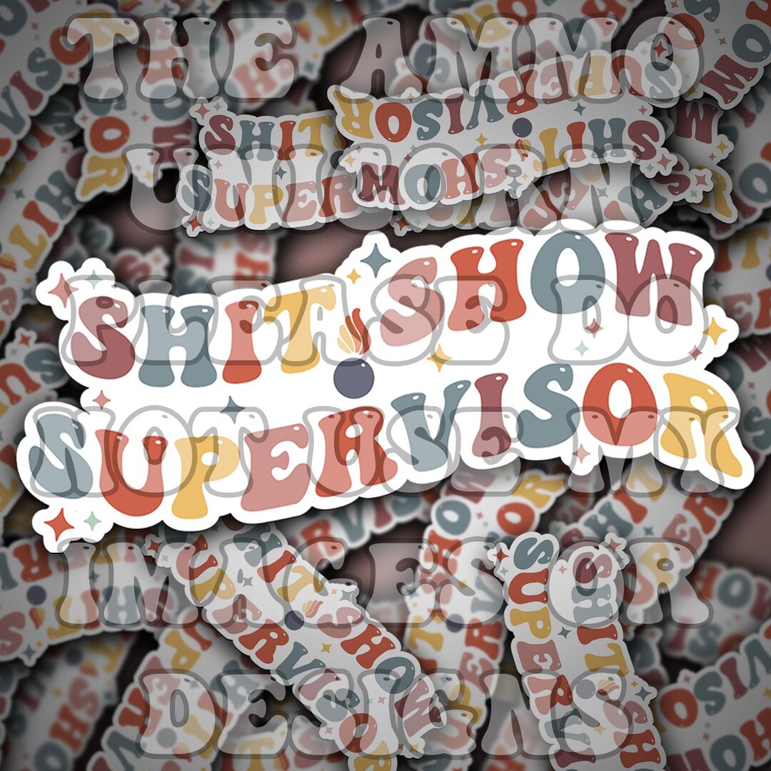 SS Supervisor Sticker - Etsy