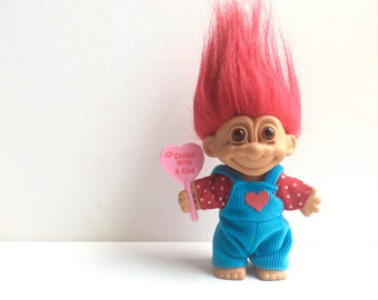 Red hair troll | Etsy