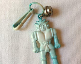 80s Plastic Charm Necklace - Etsy