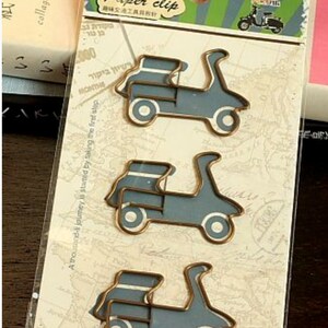 Big Clips Set |motor Bike | Erin Condren Planner Organization ...