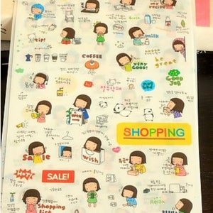 Kawaii Stickers | Erin Condren Planner Stickers | Life Planner Stickers ...