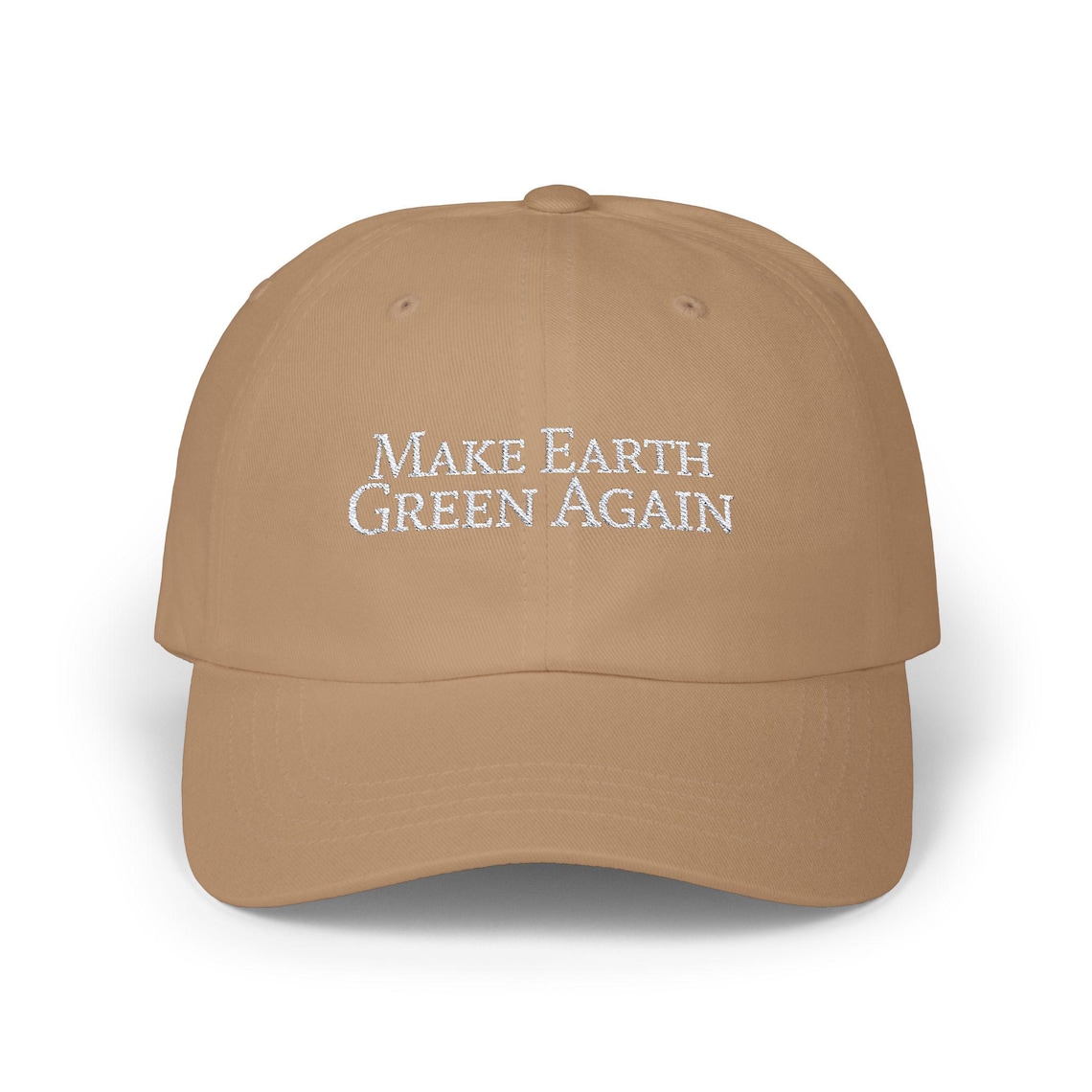 Make Earth Green Again Classic Dad Cap - Eco-friendly Hat for Men ...