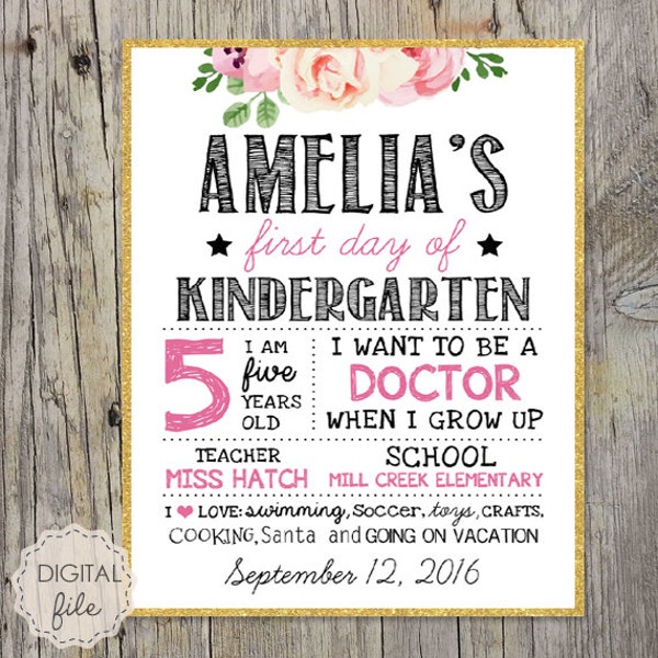 Last Day Preschool - Etsy