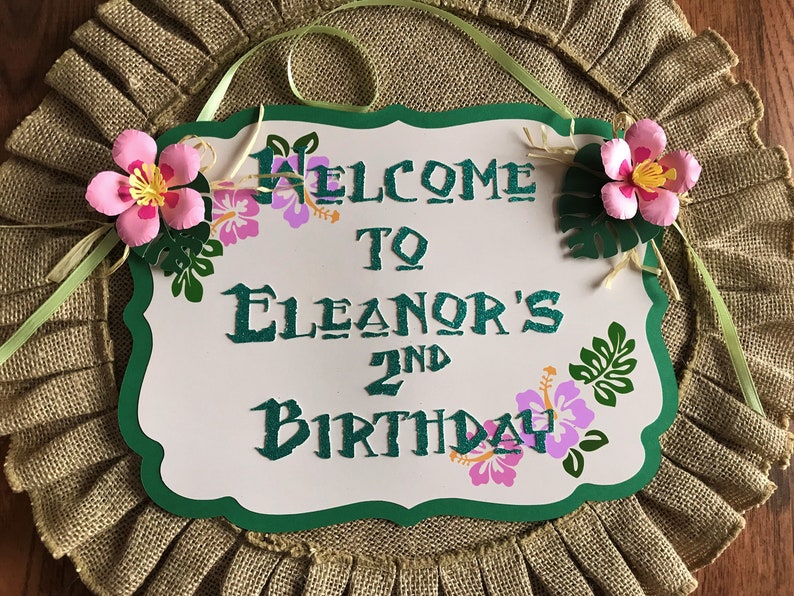 Moana Birthday Sign Moana Welcome Sign Moana Welcome Door - Etsy Canada
