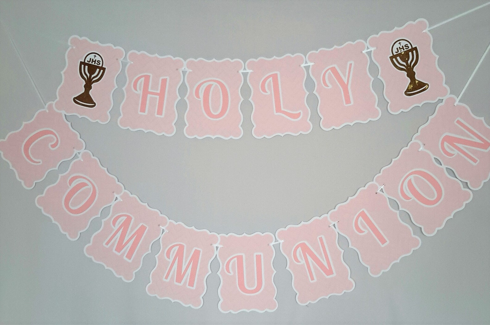 First Communion Banner. Holy Communion Banner. - Etsy