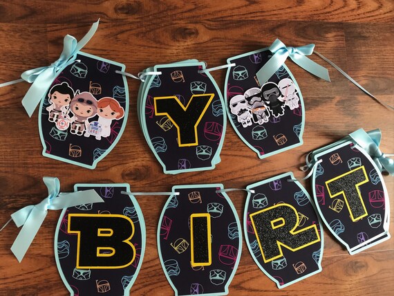 Star Wars Banner Padme Leia Rey Star Wars Banner Star Wars | Etsy