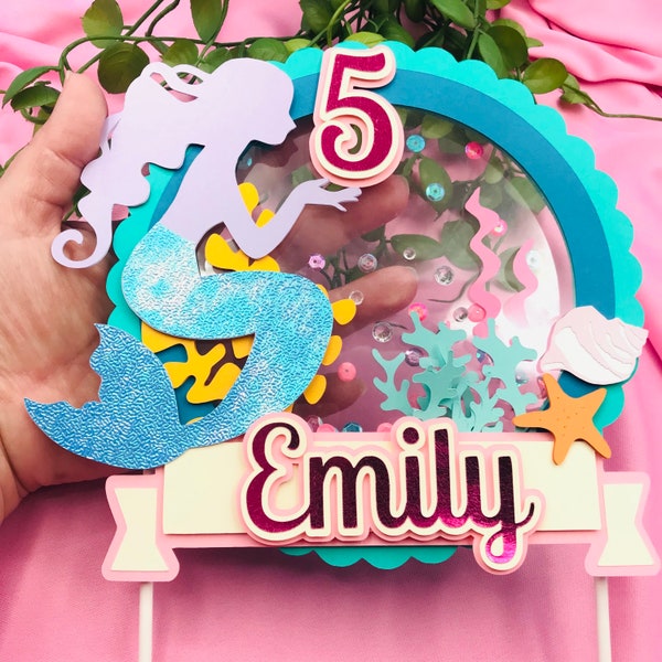 Barbie Mermaid Cake Topper - Etsy