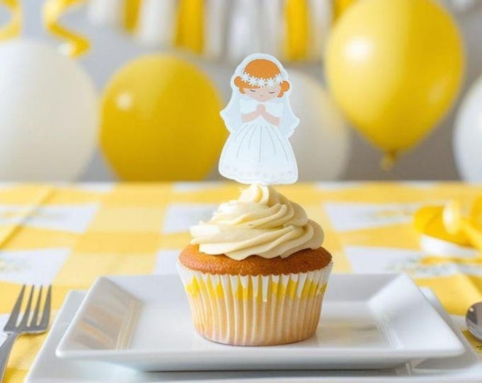 Communion Boy Custom Cake Topper, First Holy Communion- Confirmation ...