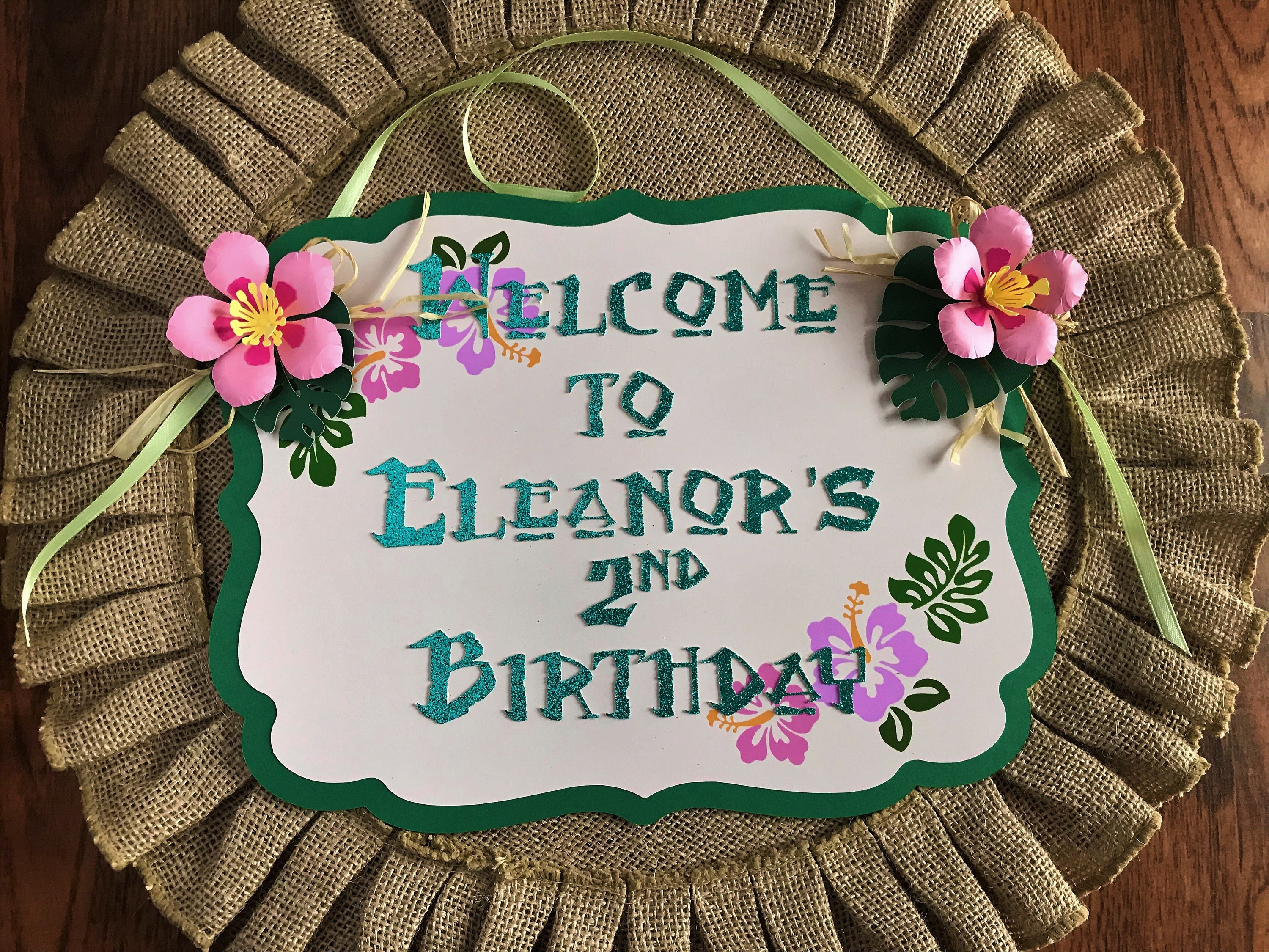 Moana Birthday Sign Moana Welcome Sign Moana Welcome Door - Etsy Canada