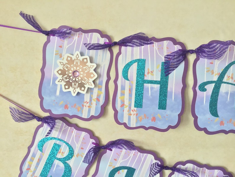Frozen 2 Banner. Frozen Inspired. Winter Party Decoration. - Etsy