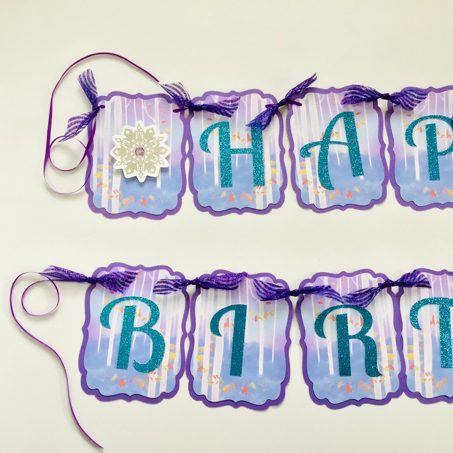 Frozen 2 Banner. Frozen Inspired. Winter Party Decoration. - Etsy