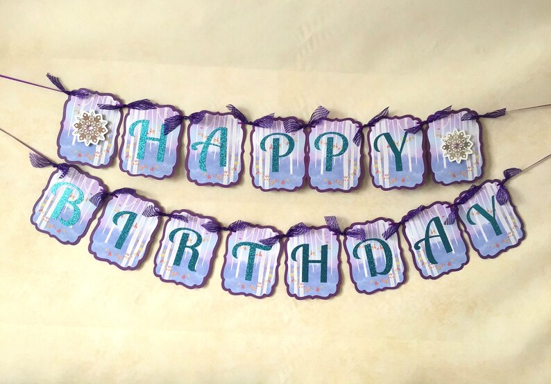 Frozen 2 Banner. Frozen Inspired. Winter Party Decoration. - Etsy