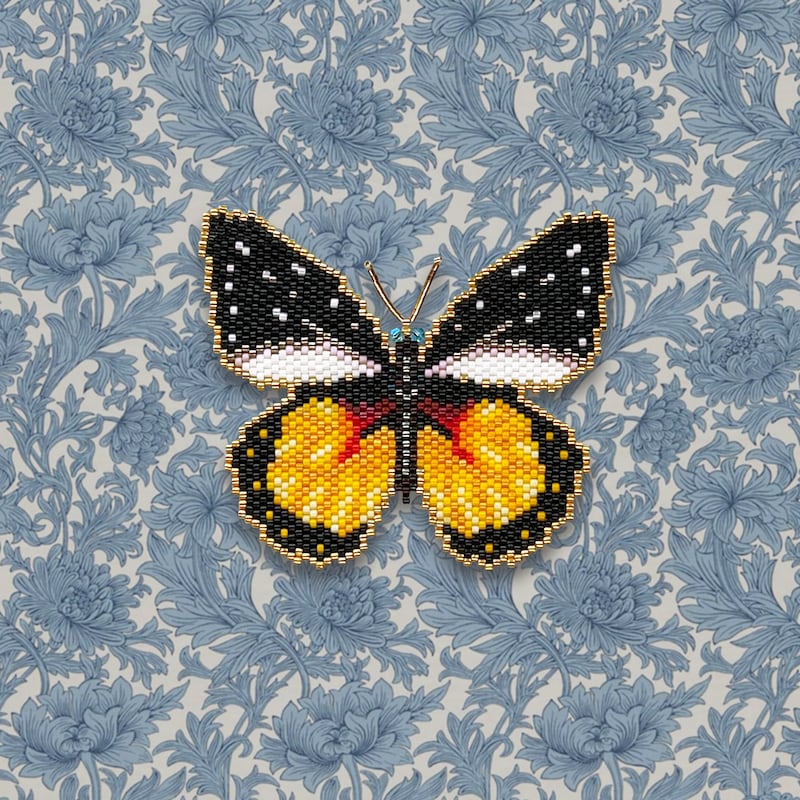 Beaded Butterfly Pattern - Etsy