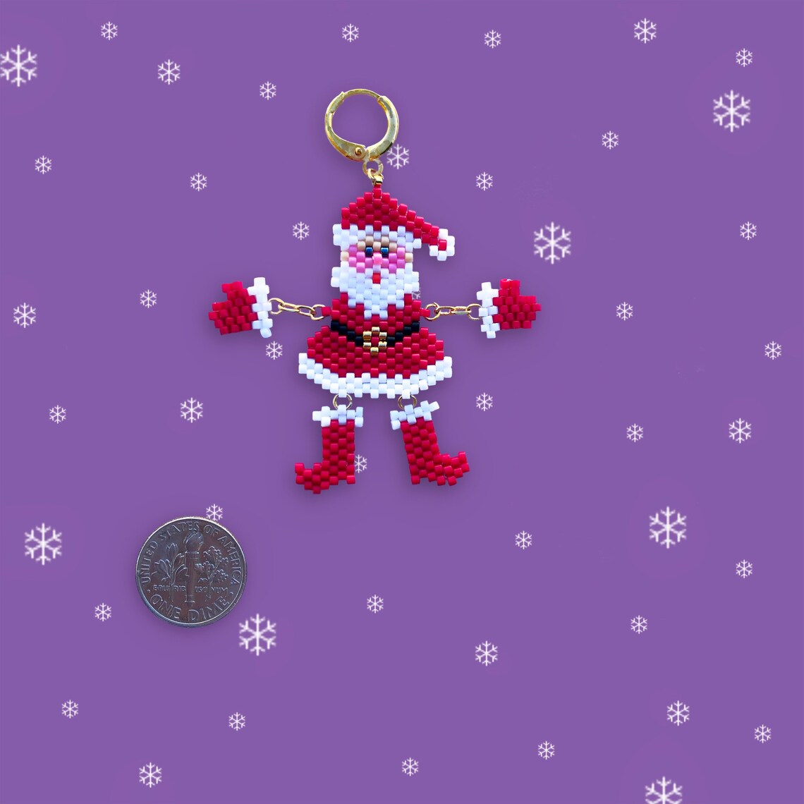 Dangling Santa Pattern - Etsy