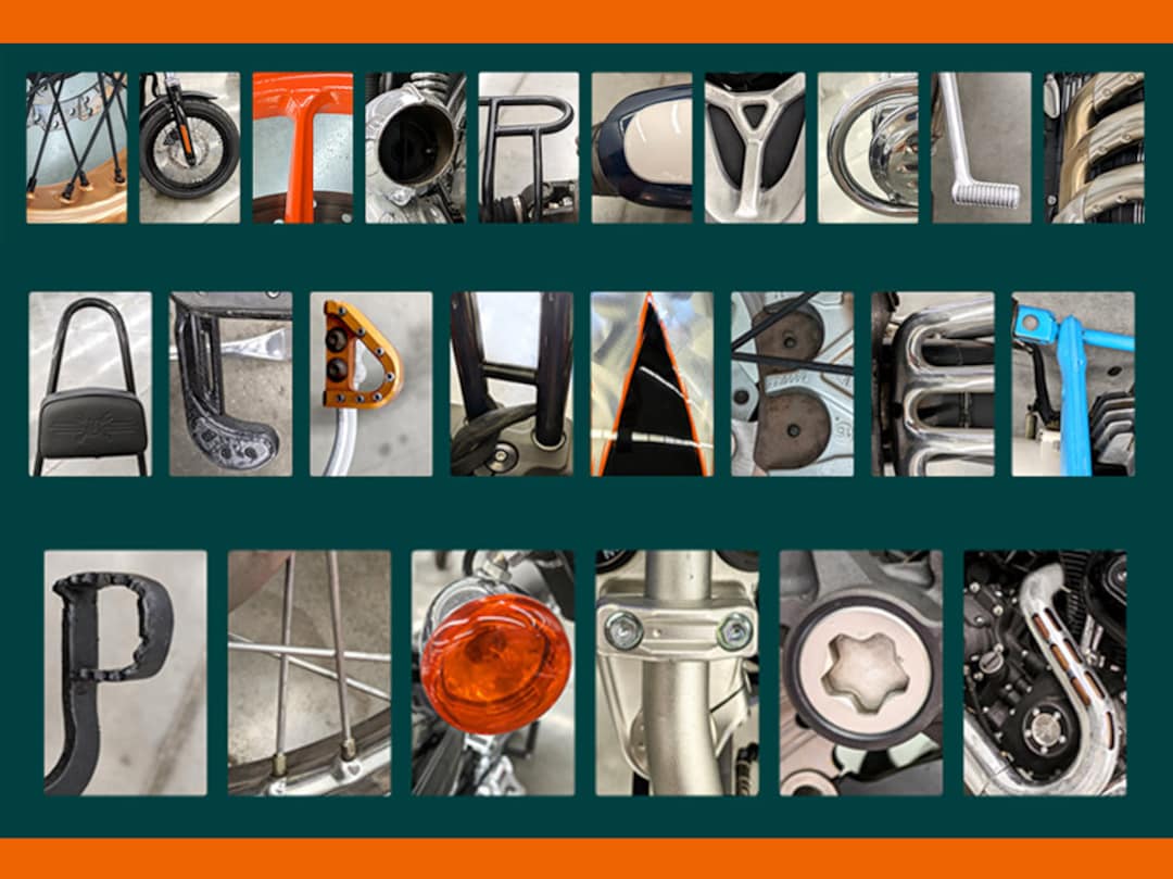 MOTORCYCLE Letter Art DOWNLOAD - 125 Images Full Color - Create ...