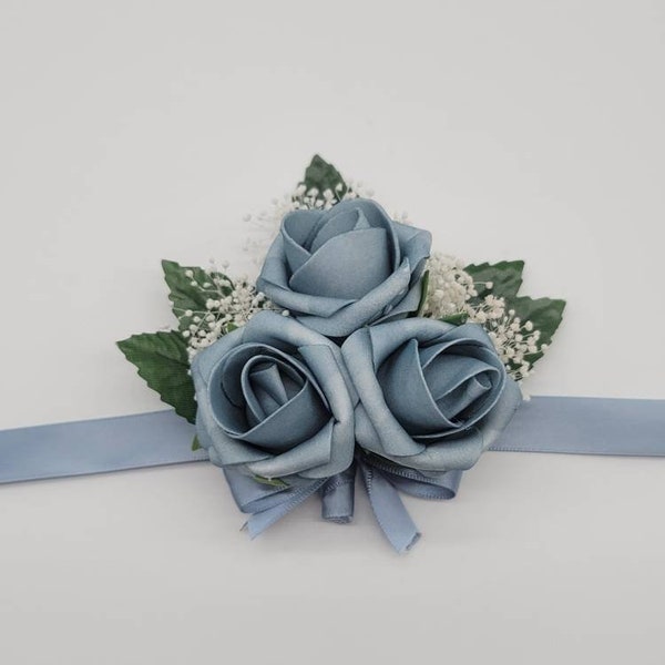 Blue Corsage - Etsy