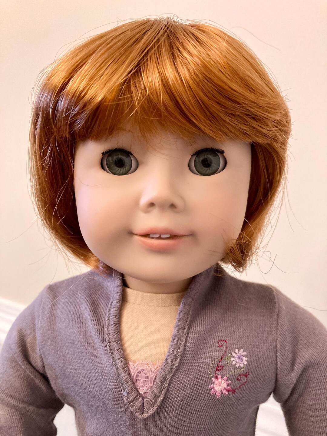 Kemper Connie Carrot Red Doll Wig Size 10-11 - Etsy