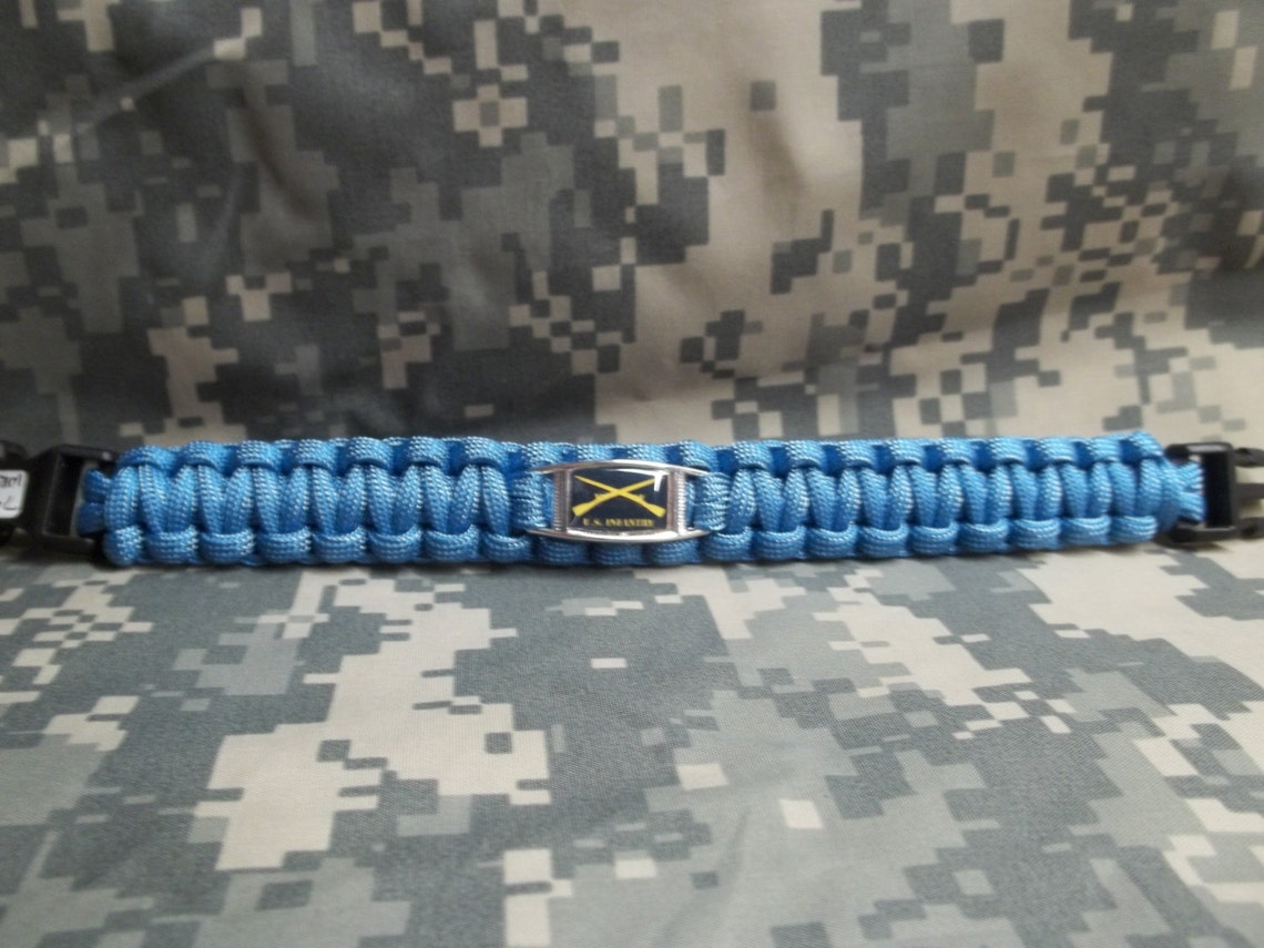 United States Army INFANTRY Insignia Badge INFANTRY BLUE 550lb - Etsy