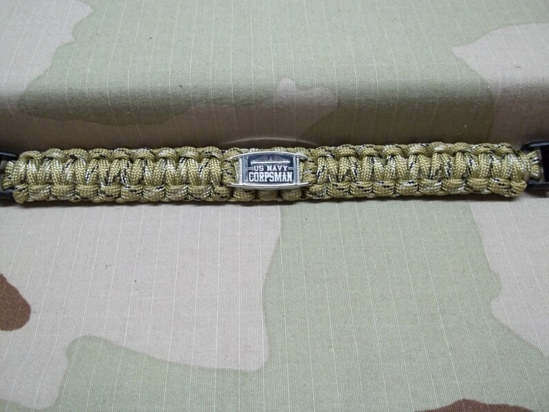 HANDMADE United States Navy Corpsman DEVIL DOC 550lb Paracord - Etsy