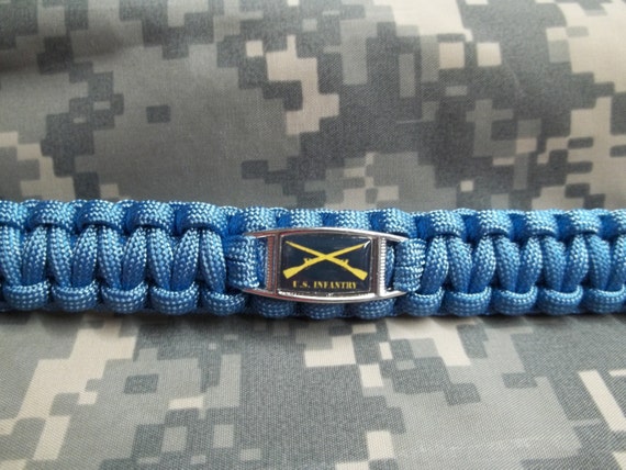 Infantry Blue Cord Tattoo